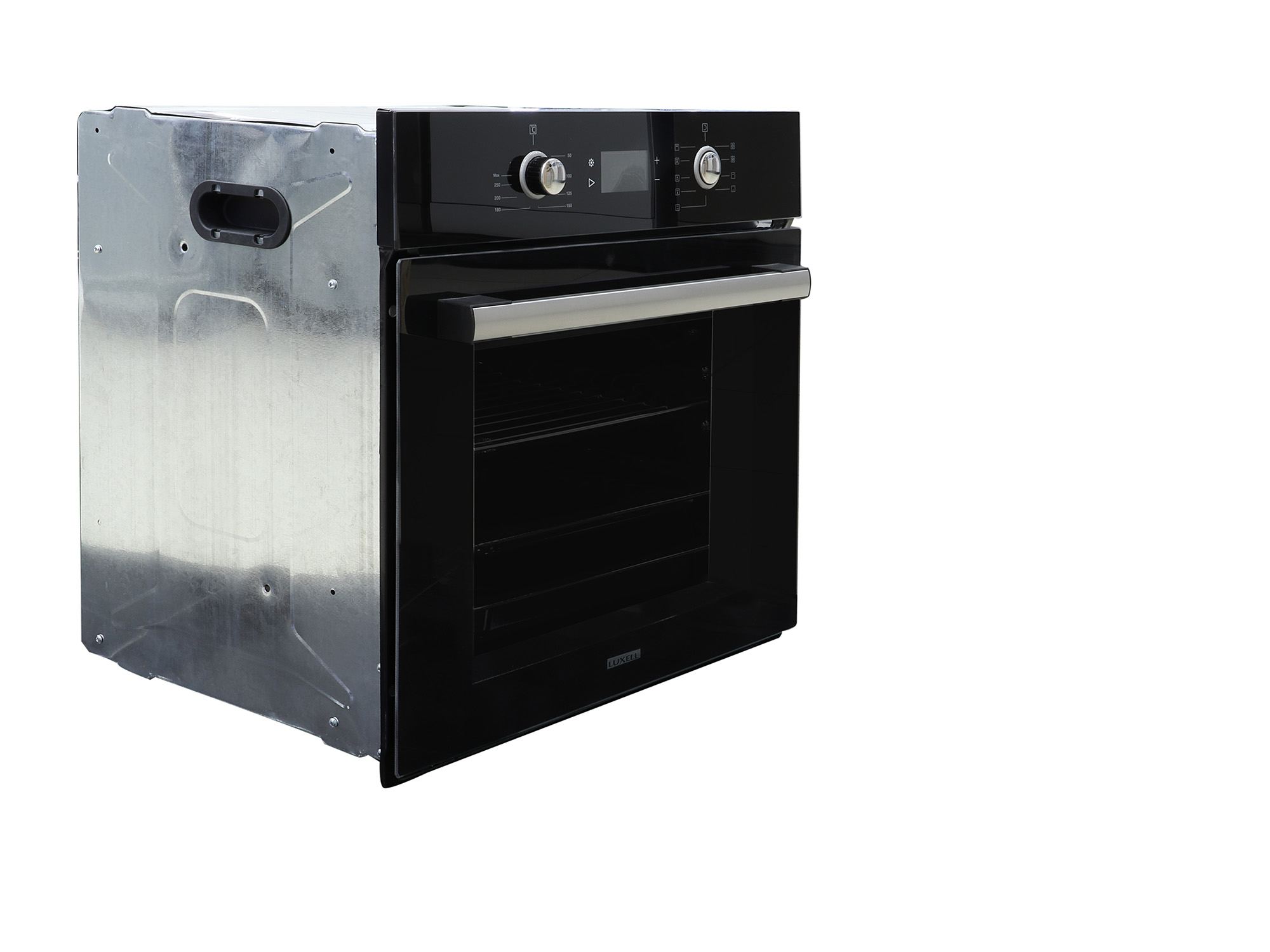встраиваемая духовка luxell b66-sgf3 (ddt) black